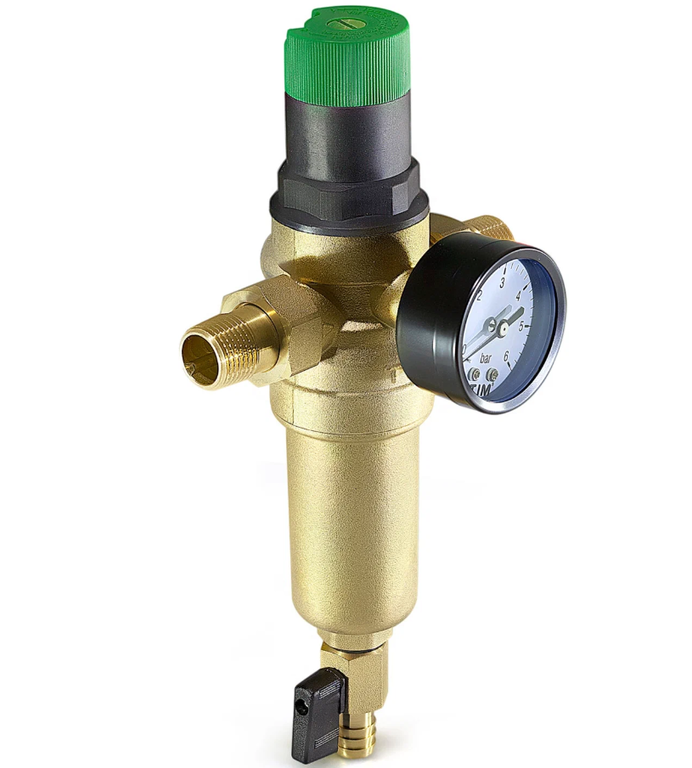 Фильтр механической очистки TIM JH-2007 муфтовый (НР/НР) 3/4", латунь ...